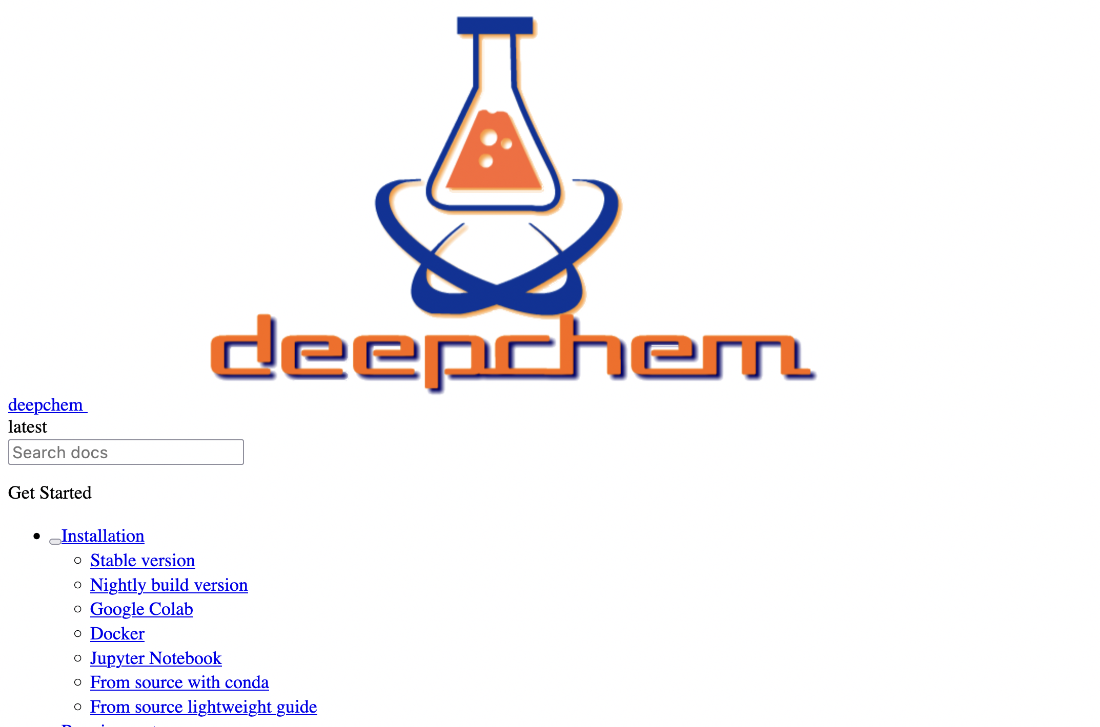 DeepChem docs css not getting rendered in the website · Issue #2990 · deepchem/deepchem · GitHub