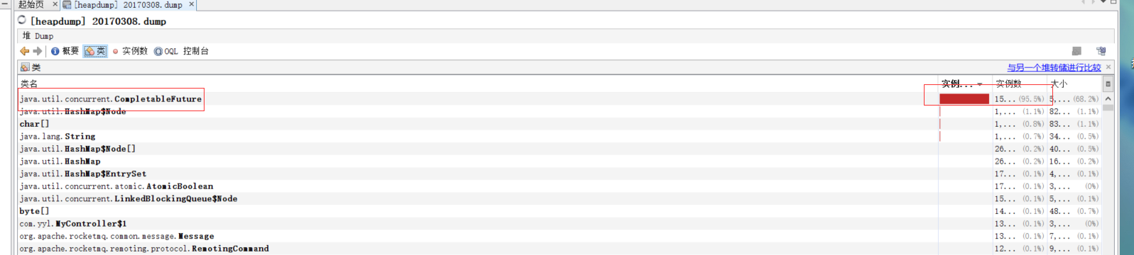 压测生产者内存溢出 · Issue #3781 · apache/rocketmq · GitHub
