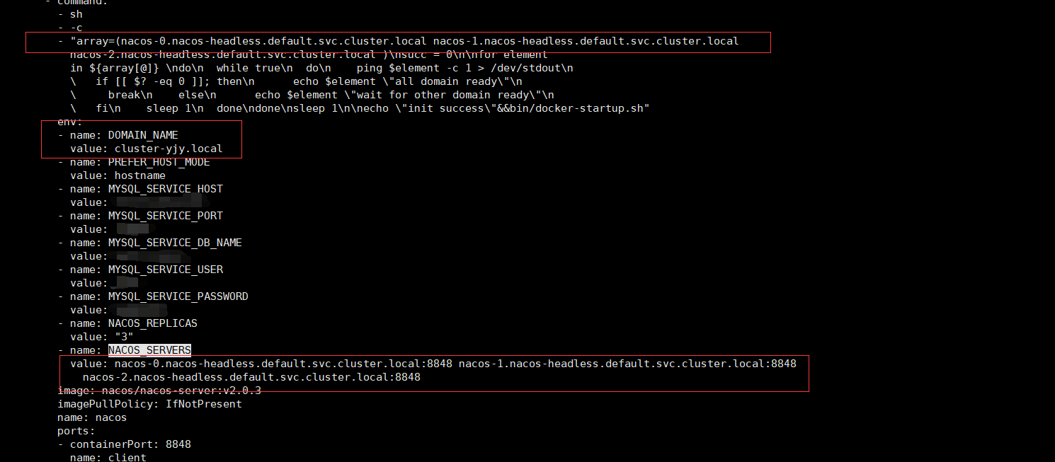 operator下如何设置DOMAIN_NAME · Issue #325 · nacos-group/nacos-k8s · GitHub