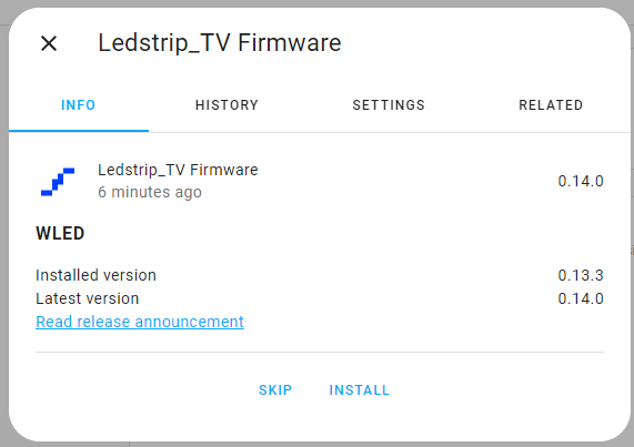 WLED update does not work · Issue #84490 · home-assistant/core · GitHub