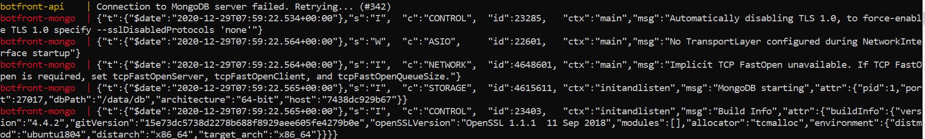 Can't run botfront on windows · Issue #849 · botfront/botfront · GitHub