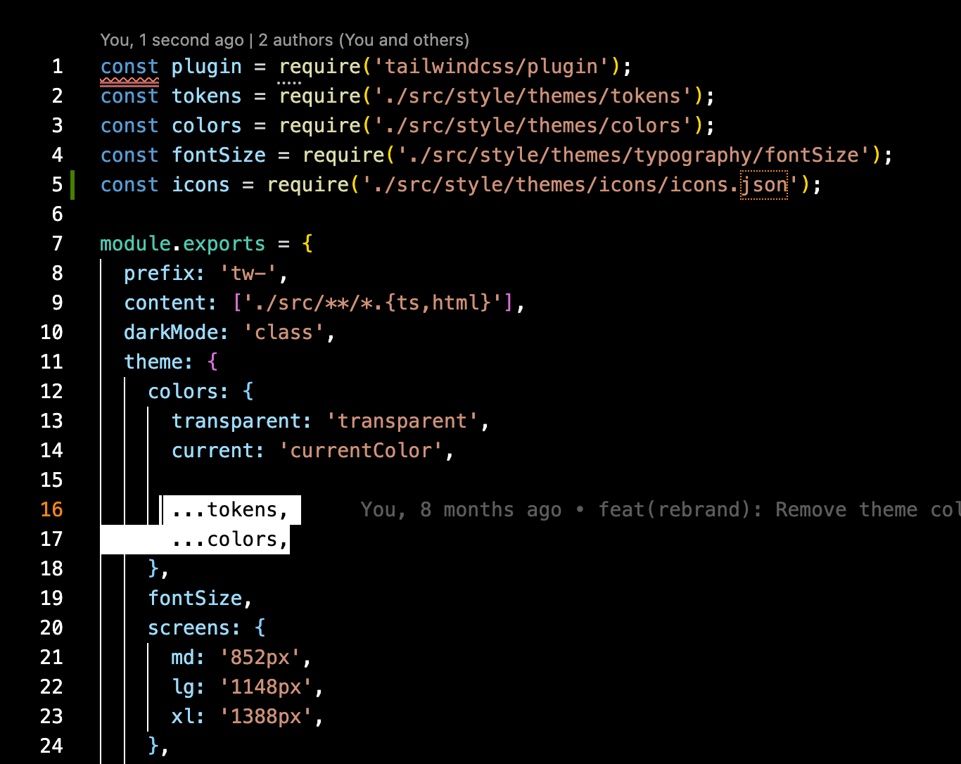 Angular prod build would bundle json files ( used by tailwind only ) · tailwindlabs tailwindcss ...