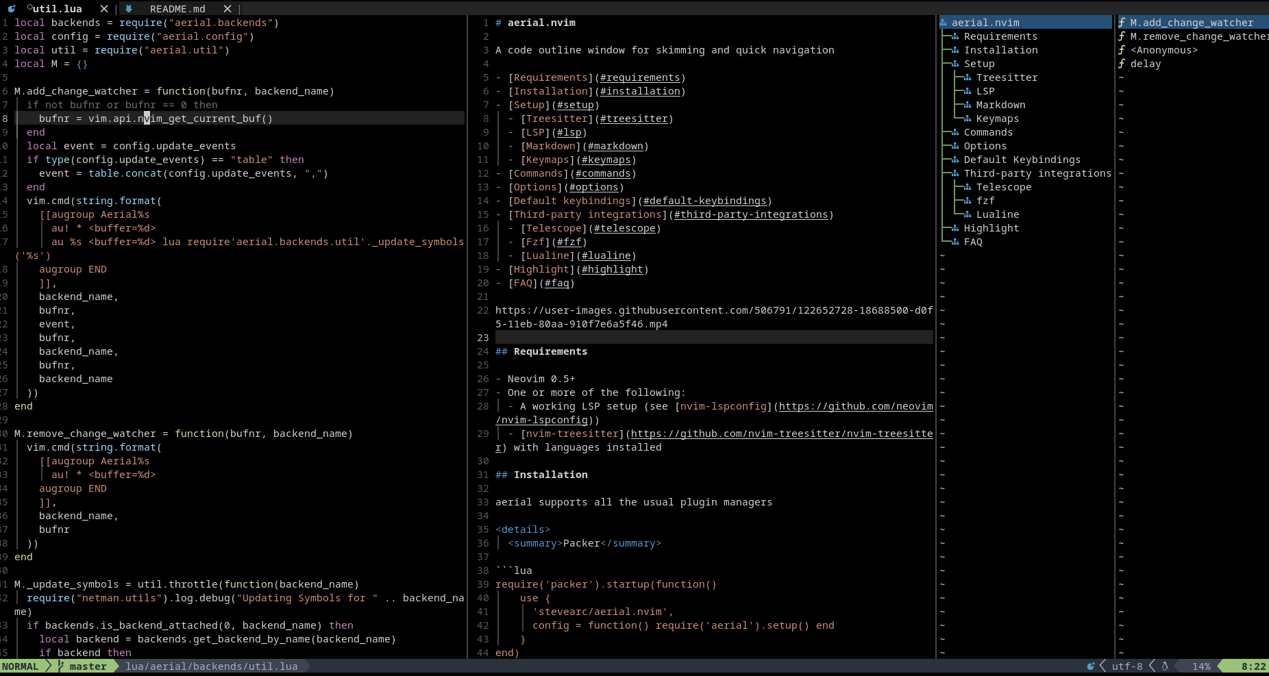 AerialBuffer does not update when in global mode while moving between splits · Issue #102 ...