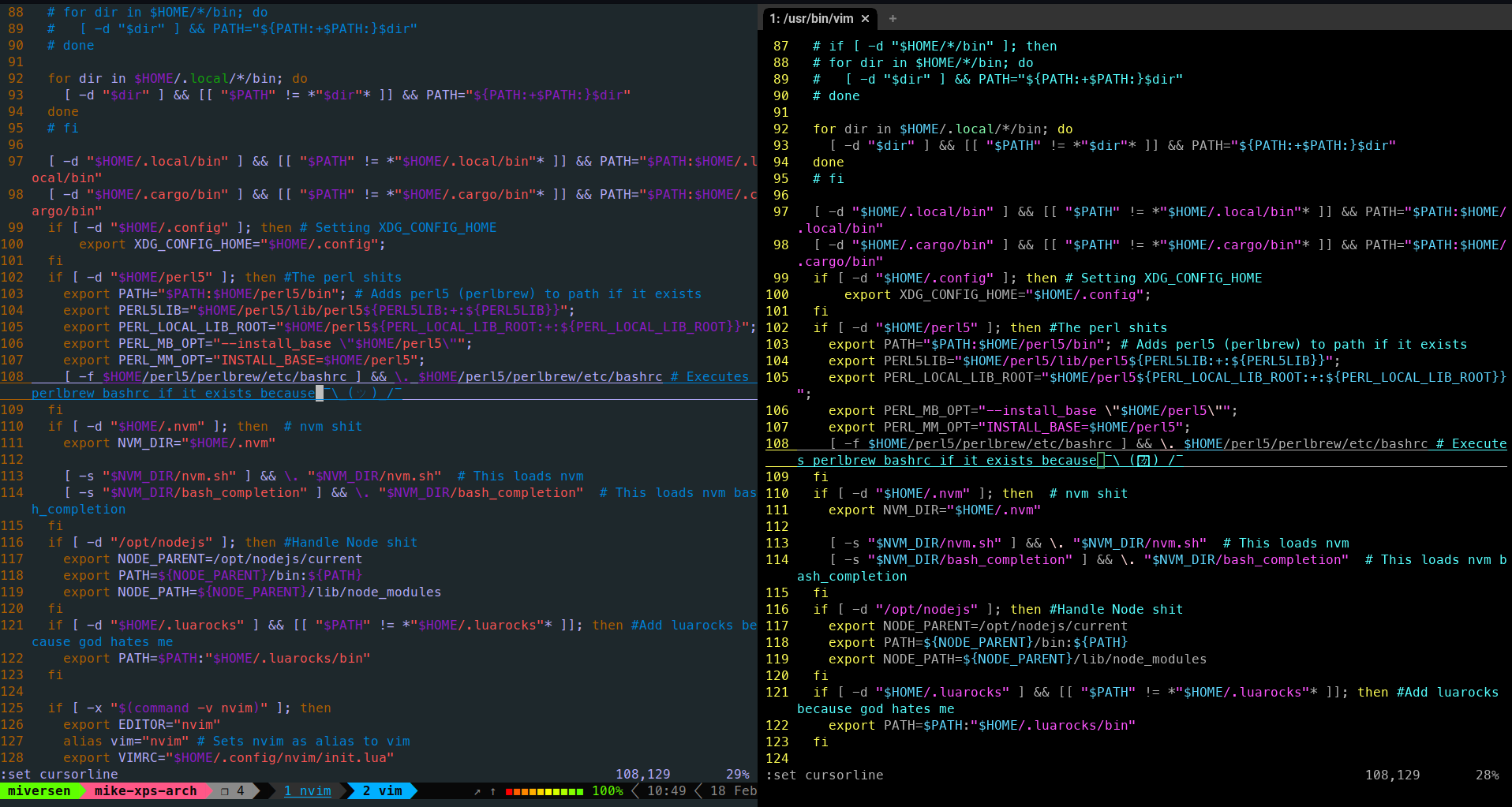 Wezterm unable to find glyphs in MesloLGS NF Font Set · Issue #3128 · wezterm/wezterm · GitHub