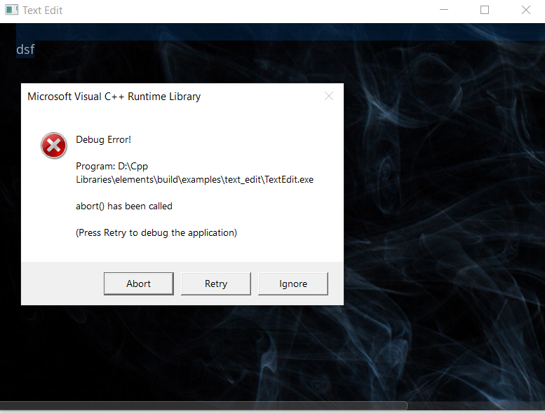 text_edit example seems to crash if backspace and type fast · Issue ...