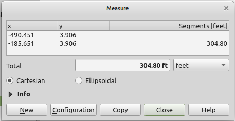 Advanced digitizing tool not drawing correctly when distances are in feet · Issue #53899 · qgis ...