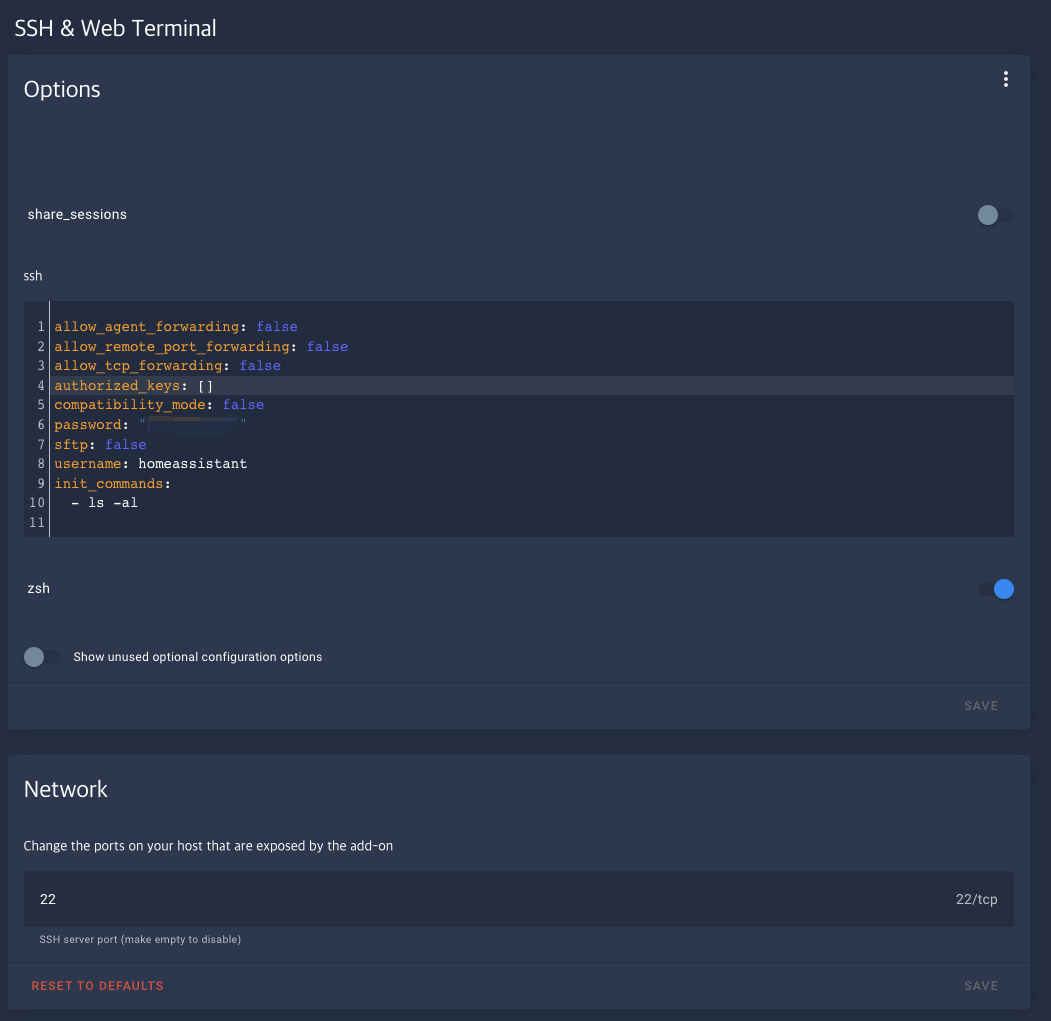 Initcommands Is Not Working · Issue 466 · Hassio Addonsaddon Ssh · Github