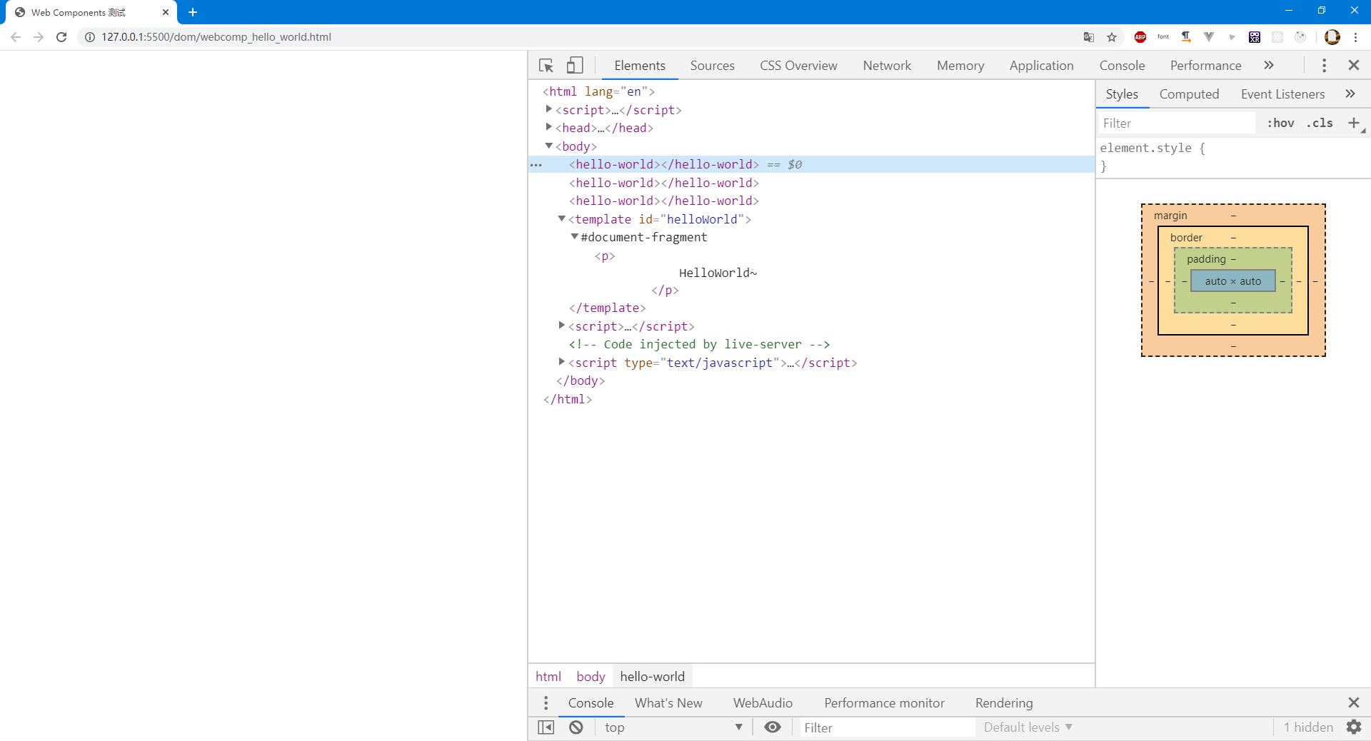 初识Web Components · Issue #19 · gogoend/blog · GitHub