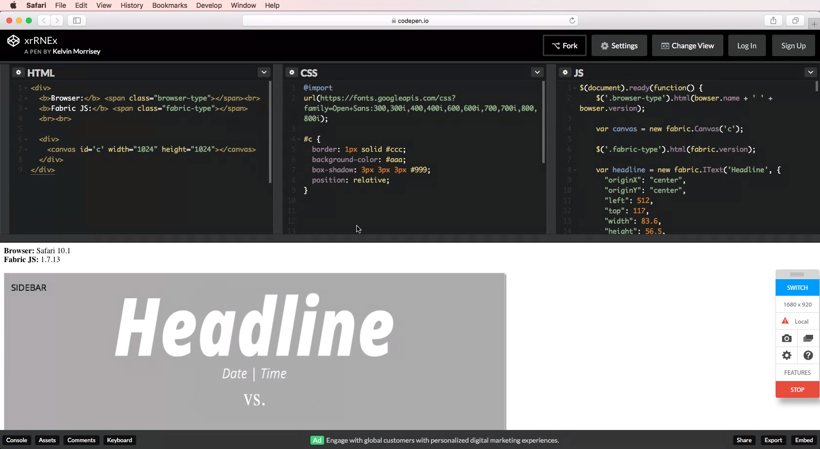 Fabric Js Canvas Text Issue On Iphone · Issue 4009 · Fabricjsfabric