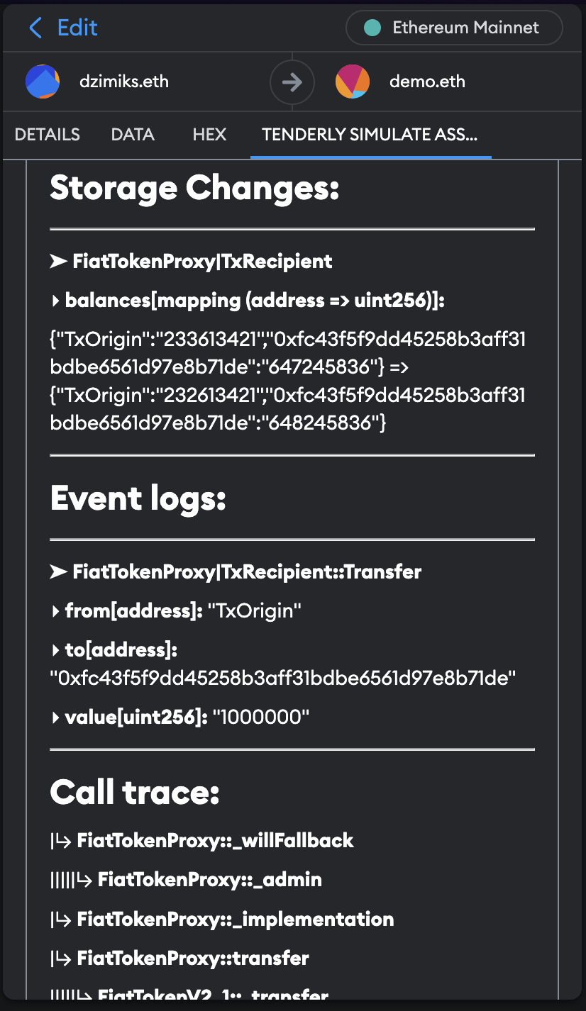 GitHub - Tenderly/tenderly-metamask-snap-simulate-asset-changes: Tenderly MetaMask Snap using ...