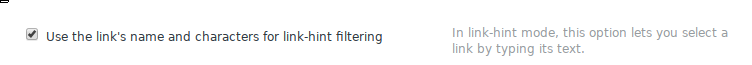 Question: Is in vimium different marked link hints for scroll bar (on multiple scroll bar site ...