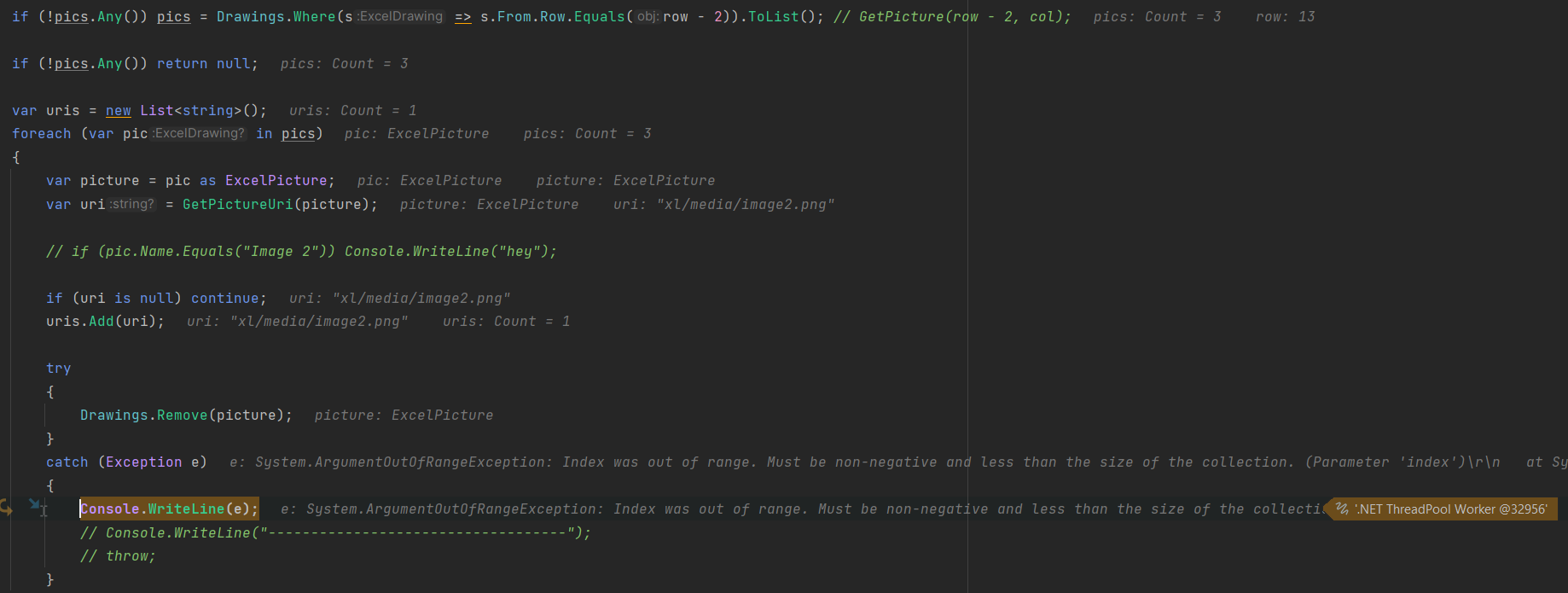 Can T Remove Picture · Issue 843 · Epplussoftware Epplus · Github
