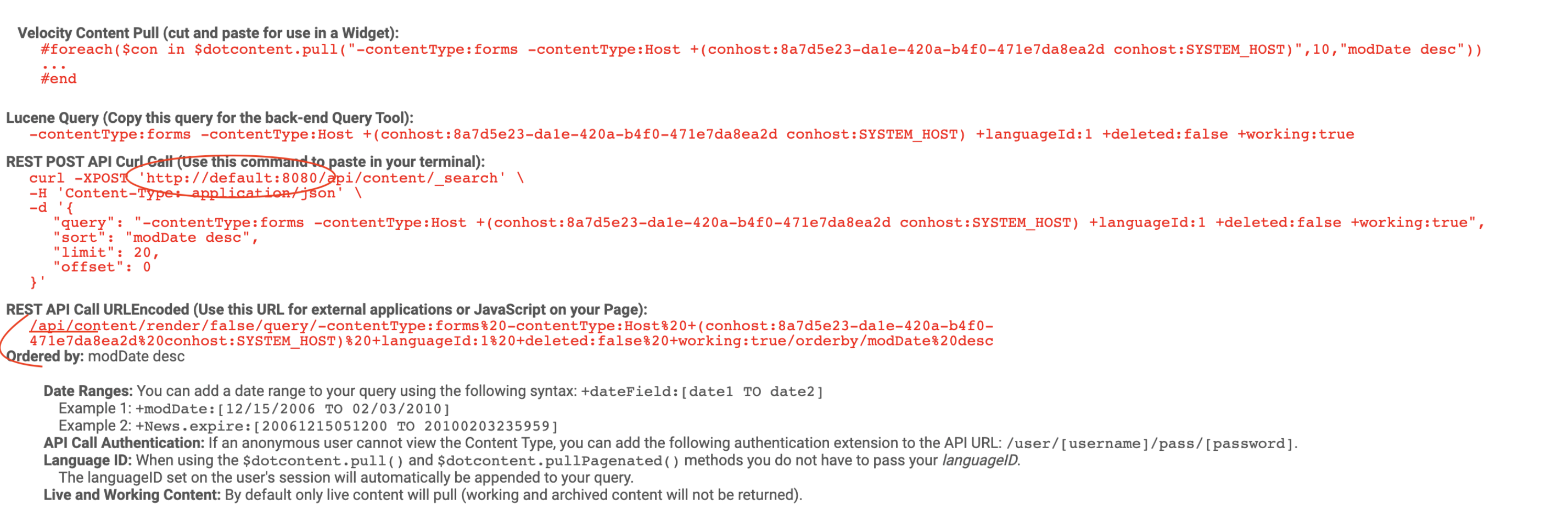 Correct the generated REST URLs from Content Search "Show Query" · Issue #22168 · dotCMS/core ...