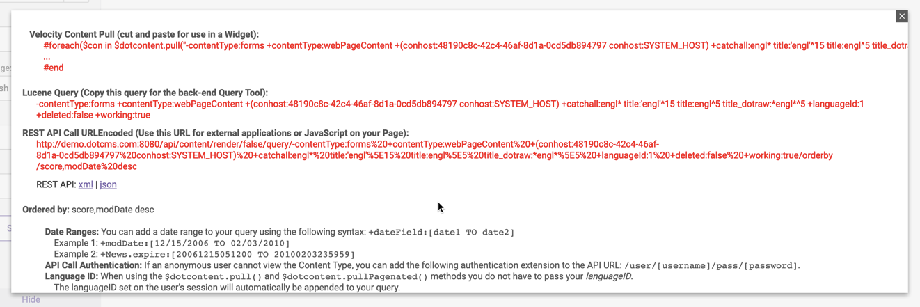 Content search query builder improvements · Issue #18316 · dotCMS/core · GitHub