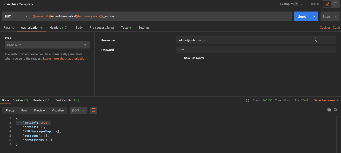 Template Rest API CRUD · Issue #19096 · dotCMS/core · GitHub