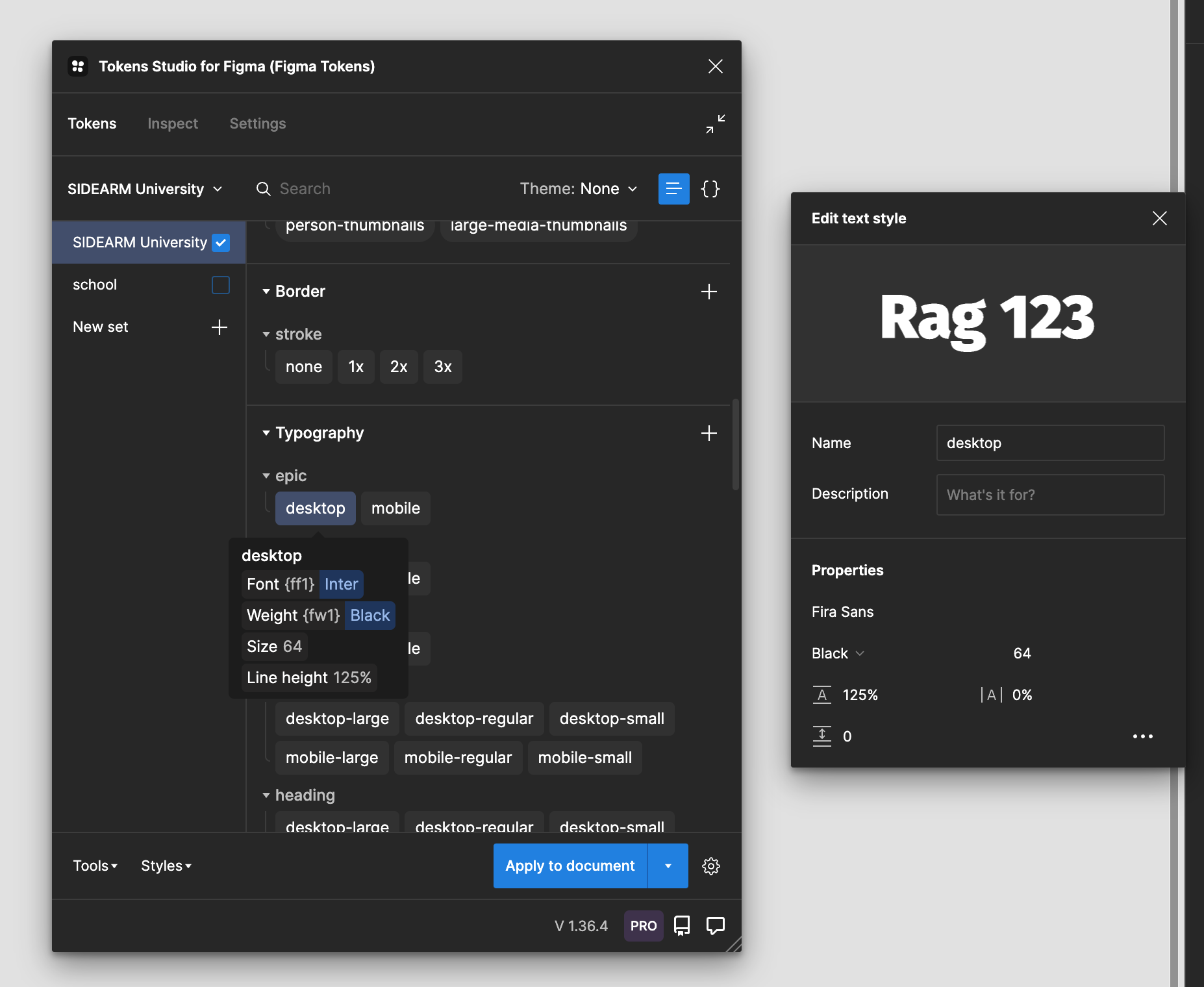 Tokens Color and Typography not swapping · Issue #1948 · tokens-studio/figma-plugin · GitHub