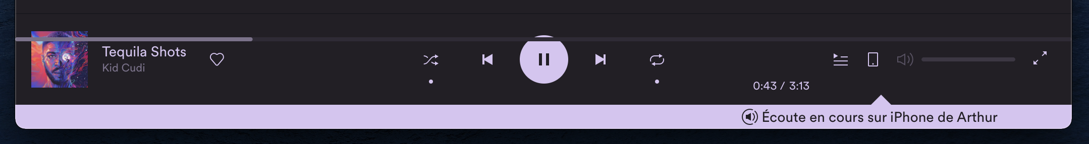 Ziro Theme: "playback-bar" position when playing on other device · Issue #529 · spicetify ...