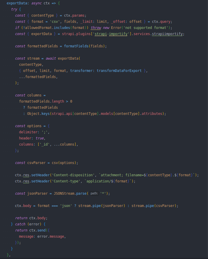 Import/export data plugin · Issue #5459 · strapi/strapi · GitHub