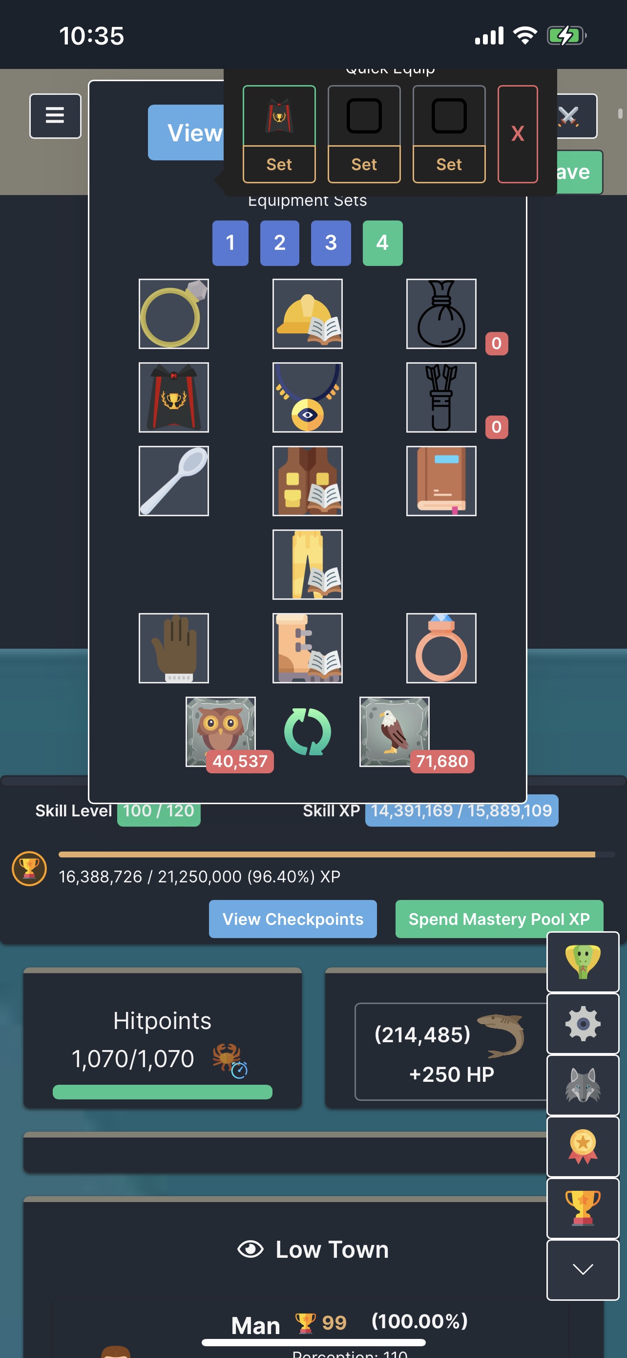 [Bug]: completion cape doesn’t work for mastery · Issue #2789 · MelvorIdle/melvoridle.github.io ...