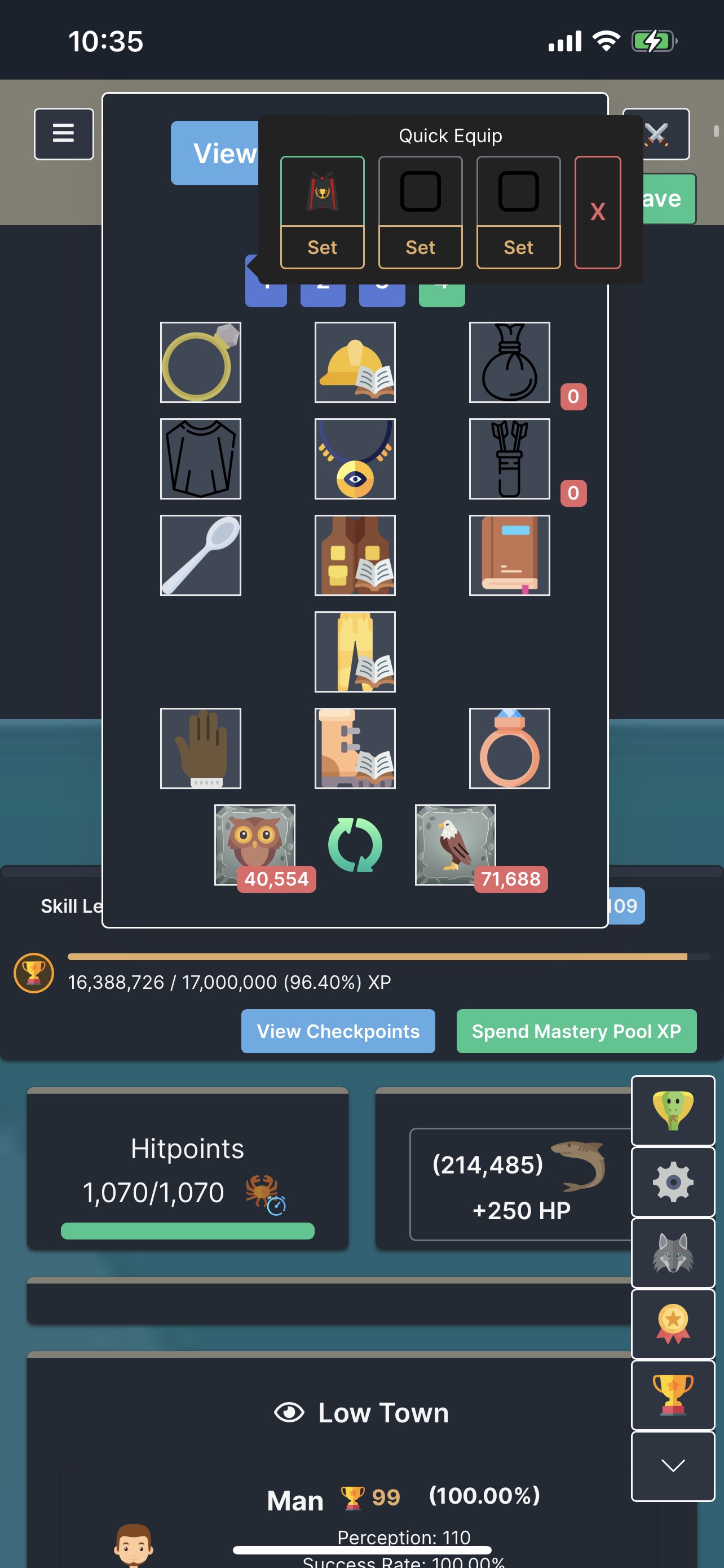 [Bug]: completion cape doesn’t work for mastery · Issue #2789 · MelvorIdle/melvoridle.github.io ...