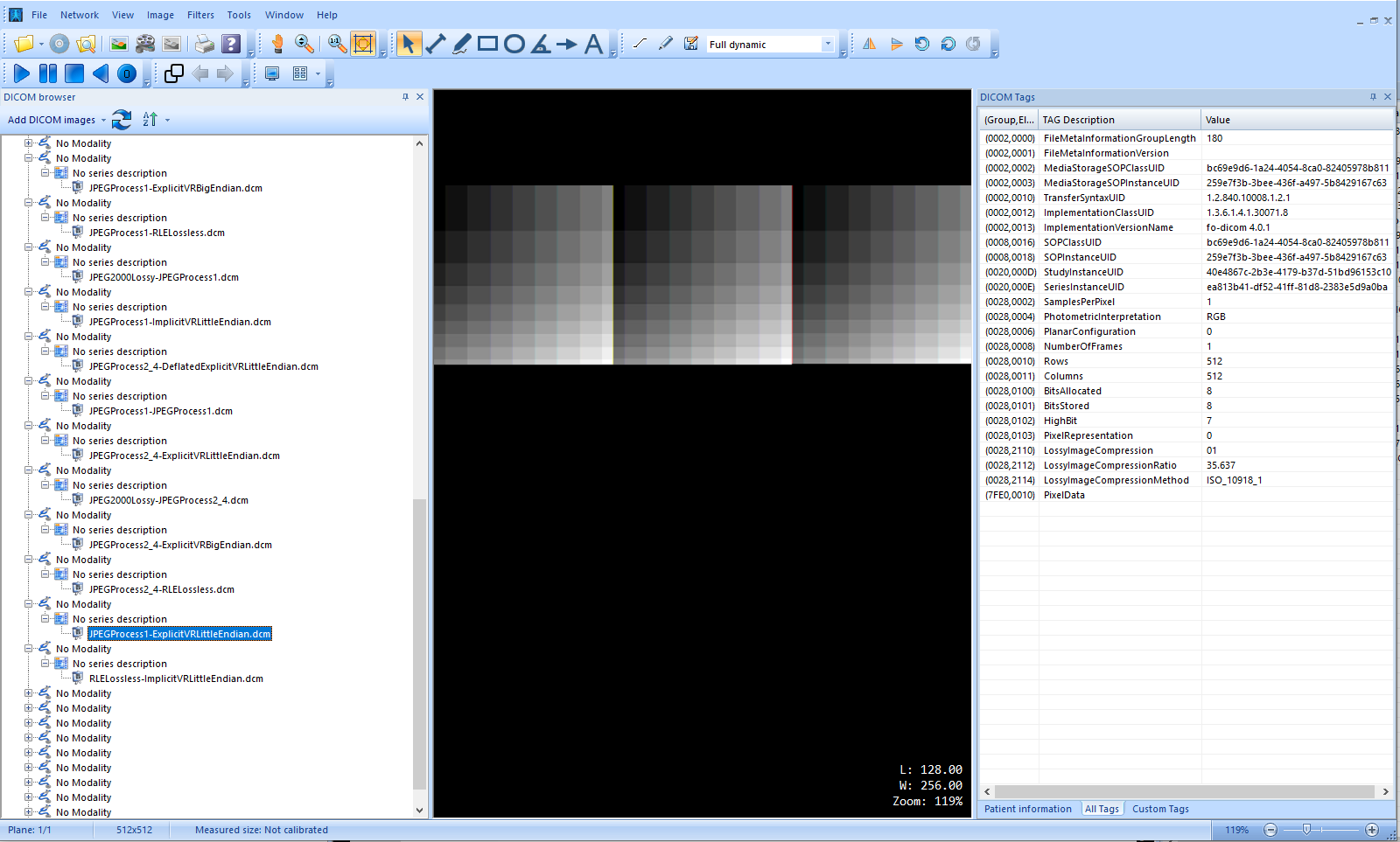 Issues With Dicomtranscoder And Jpeg Encoding · Issue 889 · Fo Dicom