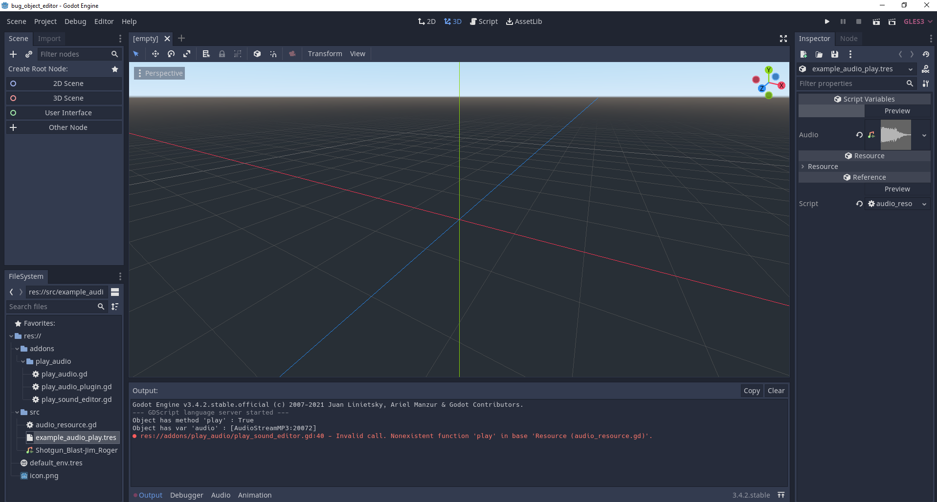 Plugin Editorproperty Call Method Failed · Issue 60429 · Godotengine Godot · Github