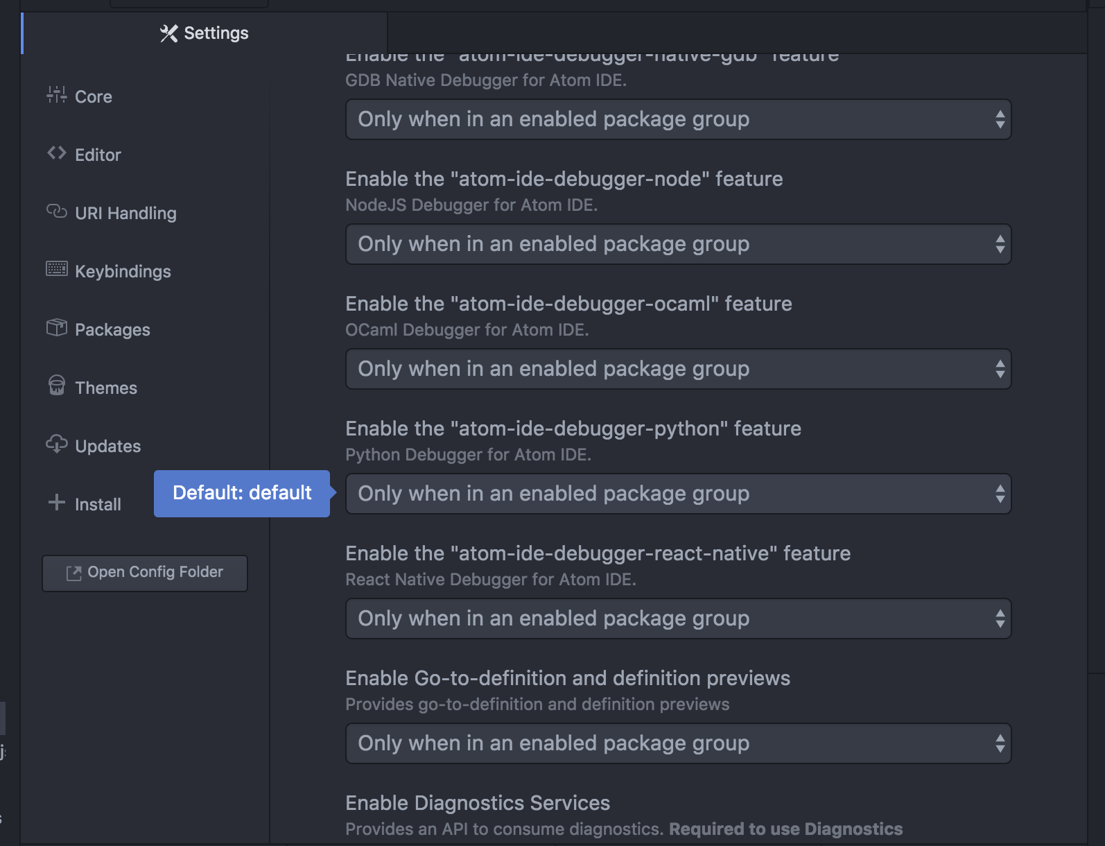 nuclide-server dying with uncaughtException: Unexpected token p in JSON at position 0 ...