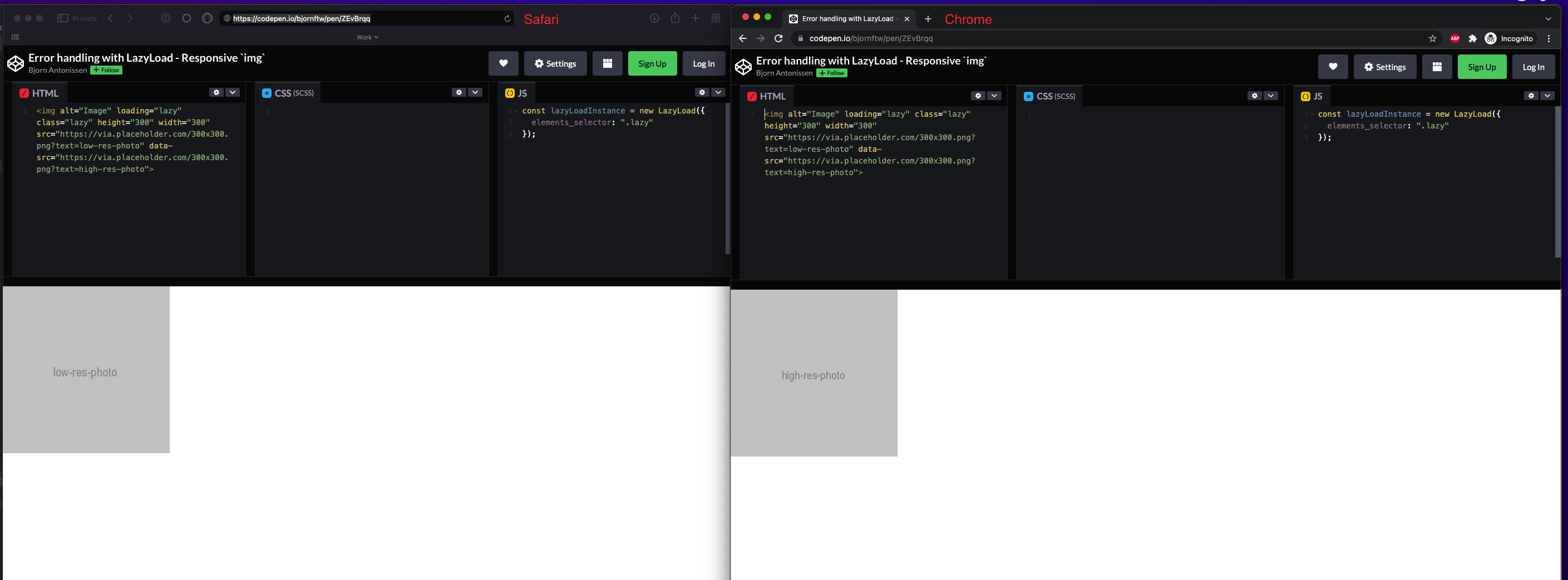 Investigate Safari 15.4 + hybrid lazy loading · Issue #563 · verlok/vanilla-lazyload · GitHub