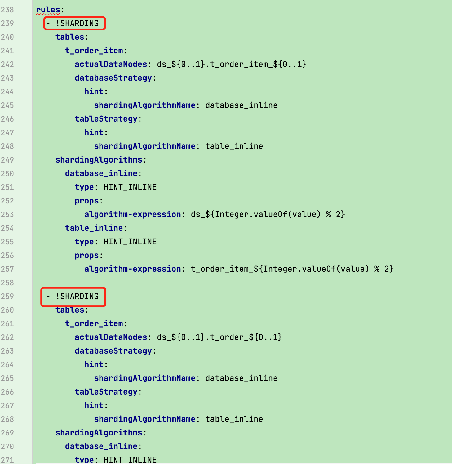 In One Config Can Config Two Sharding Bug · Issue 18755 · Apacheshardingsphere · Github