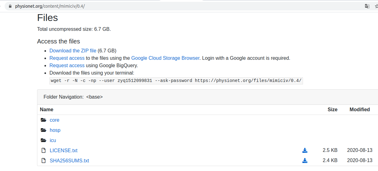 About access MIMIC-IV on BigQuery · Issue #984 · MIT-LCP/mimic-code · GitHub