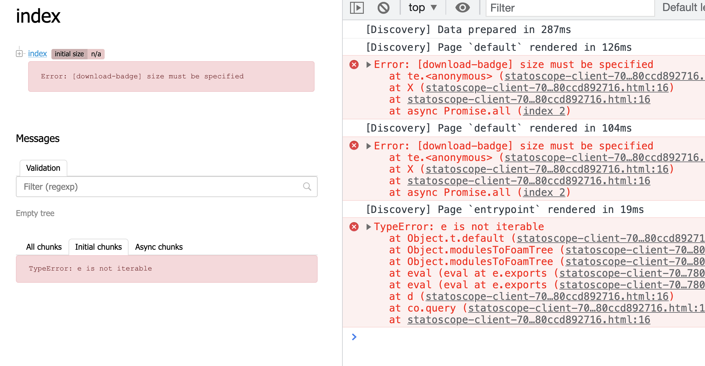 White screen with 0 configuration webpack plugin · Issue #109 ...