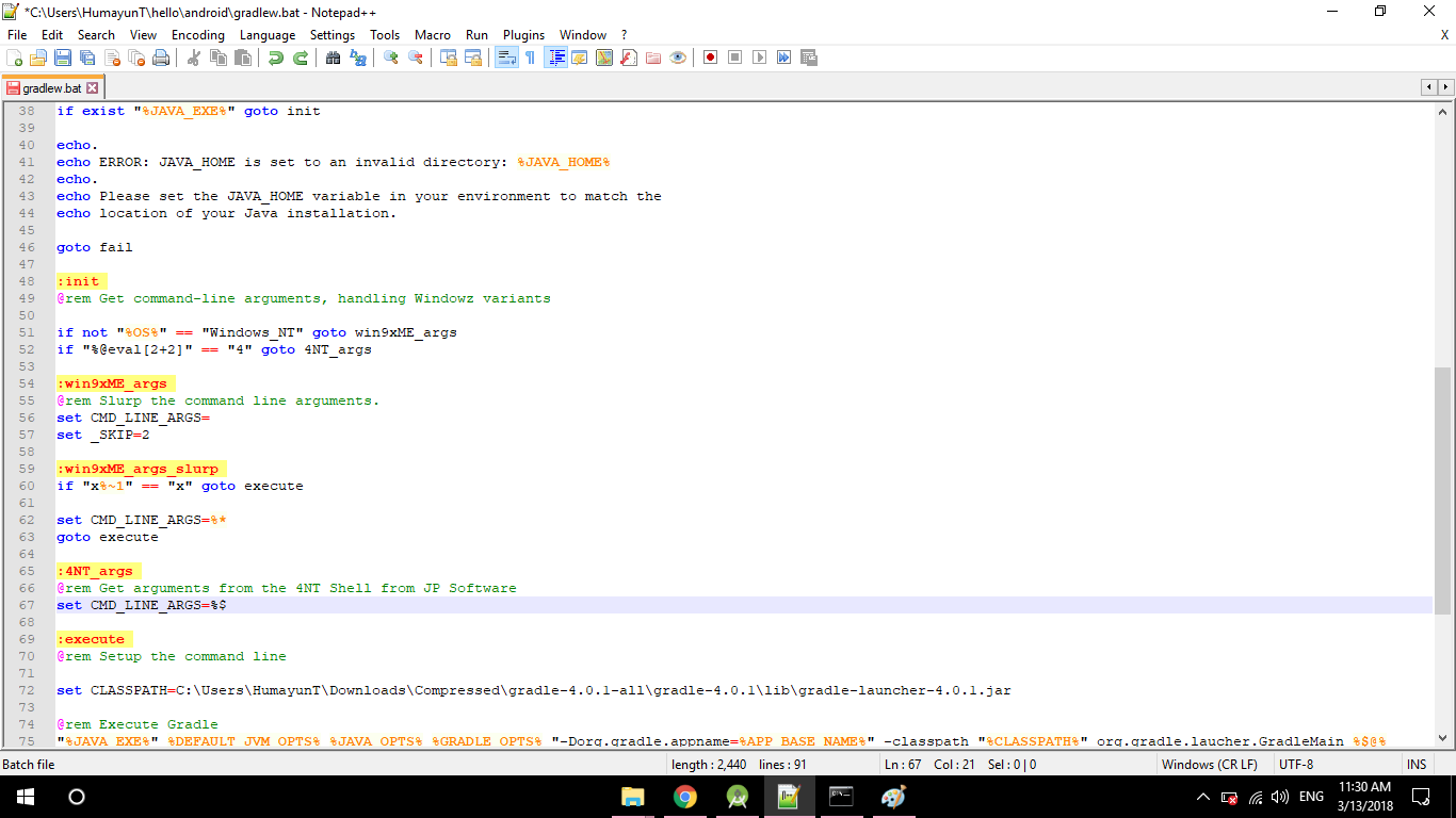 gradle initializing taking forever · Issue #15106 · flutter/flutter · GitHub