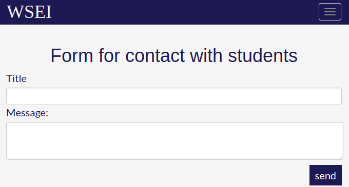 GitHub - SerhioShvets/VirtualDeanOffice