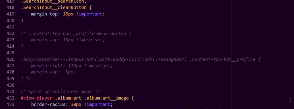 [Request] User info back at top right · Issue #23 · khanhas/Spicetify · GitHub