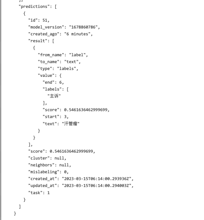 I couldn't find the pre-annotation data prediction scores. · Issue #3819 · HumanSignal/label ...