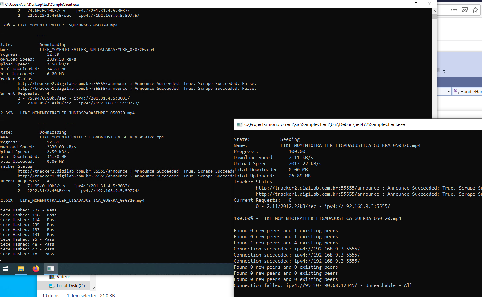Remote client is closing the connection · Issue #258 · alanmcgovern ...