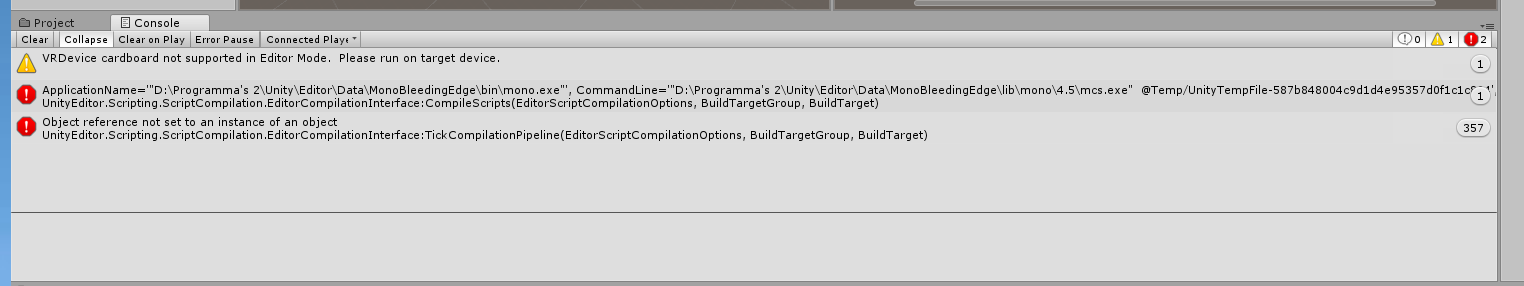 object reference error · Issue #761 · googlevr/gvr-unity-sdk · GitHub