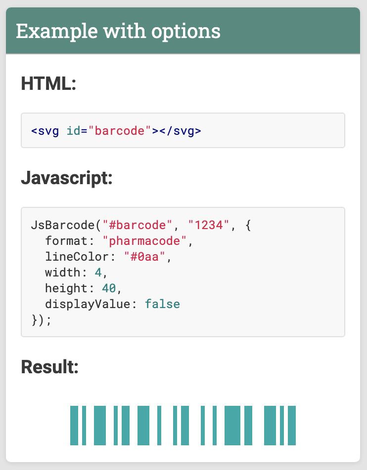Is Pharmacode Encoding Incorrect? · Issue #409 · lindell/JsBarcode · GitHub