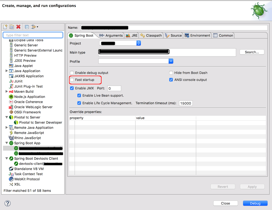 Starting Rundebug Config With Jvm Parameter Results In Jar Errors · Issue 168 · Spring Attic