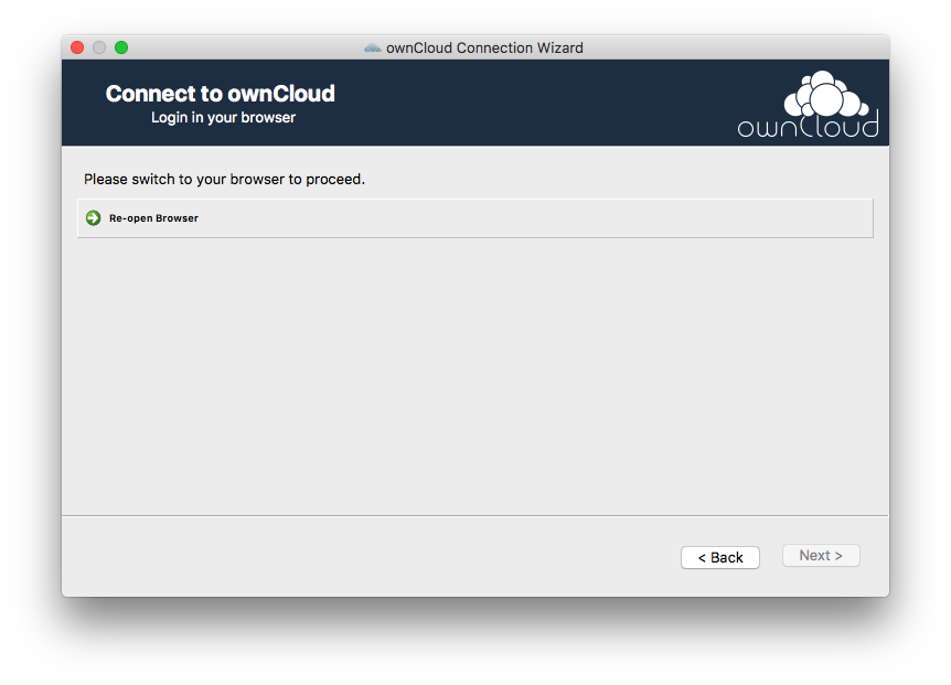 [OAuth2] When opening the browser for authentication, the account wizard displays no content and ...