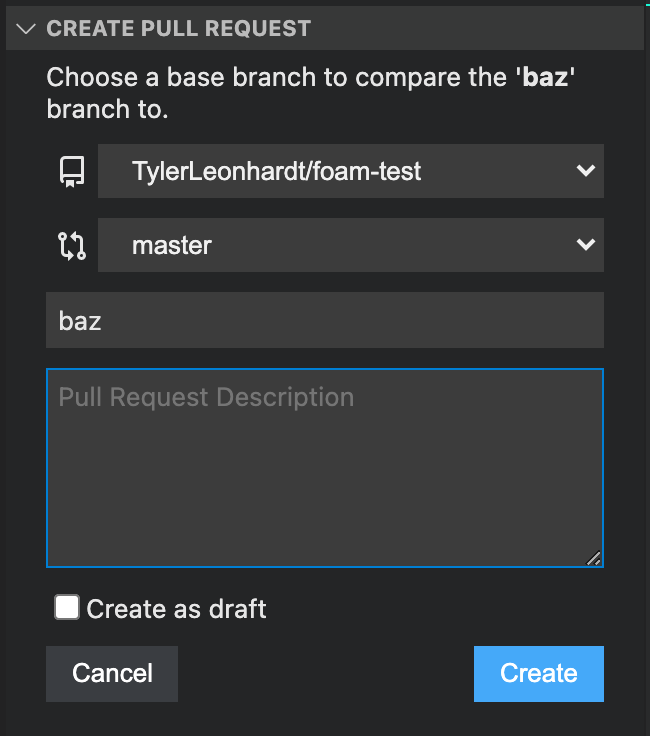 Pull Request Description Set Incorrectly For Ask · Issue 2420 · Microsoft Vscode Pull Request