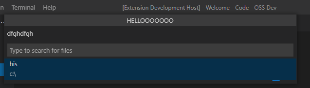 Ui Progress Indicator Not Clearly Visible In The Quickpick · Issue