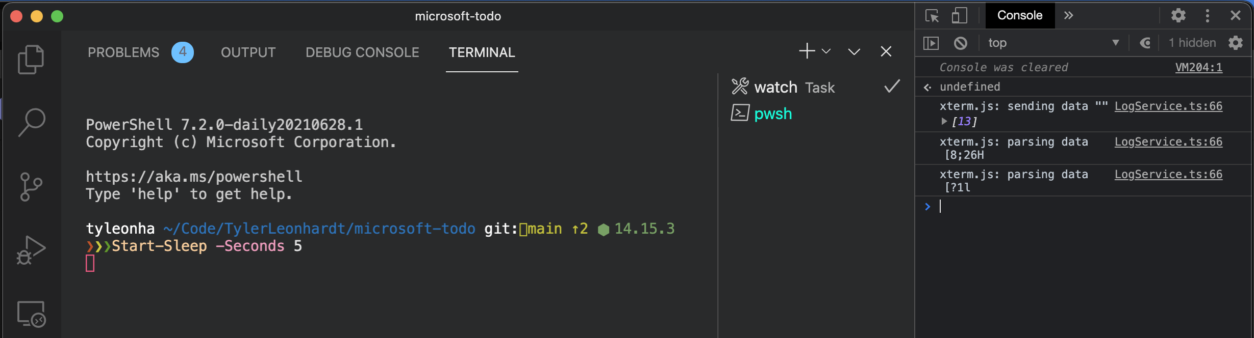 Unable to type after attaching to terminal · Issue #127582 · microsoft ...