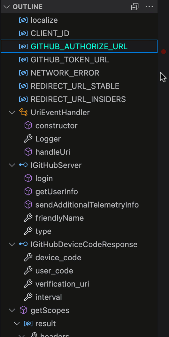 Hierarchical View for "Go to symbol in Editor" · Issue #146374 ...