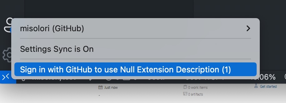 Null Extension Description showing up as the extension name in a few ...