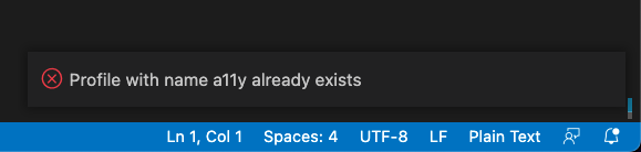 Improvements of importing a profile that already exists · Issue #156698 ...