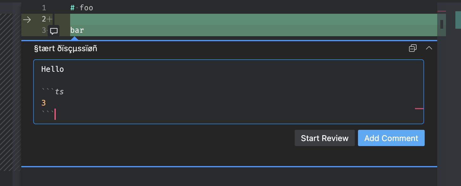 Block Comments Not Rendering Correctly · Issue 4013 · Microsoft Vscode Pull Request Github · Github