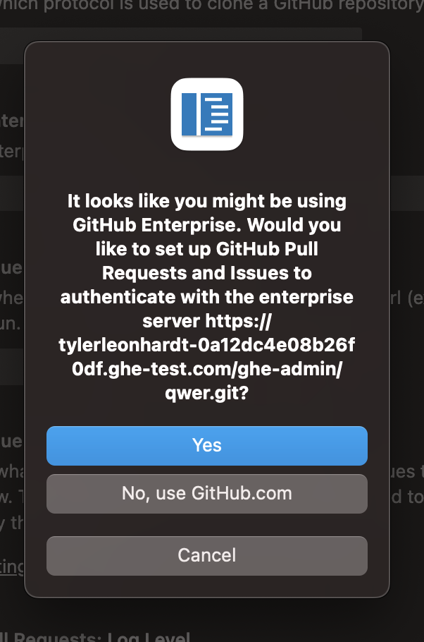 Setting Github Enterpriseuri Shouldnt Include Org And Repo · Issue 4136 · Microsoftvscode 