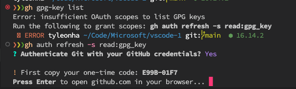 GitHub authentication prompts me at least 3 times for login · Issue #164896 · microsoft/vscode ...