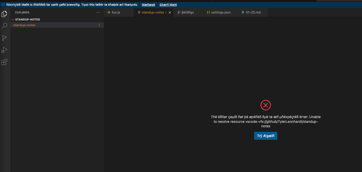 Prompt users to install an extension when editor fails to open due to missing fs provider ...